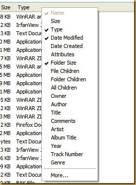Know the size of Folders using Folder Size For Windows
